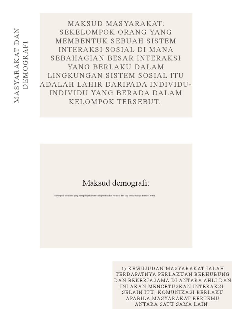Definisi Masyarakat Dalam Konteks Malaysia | PDF