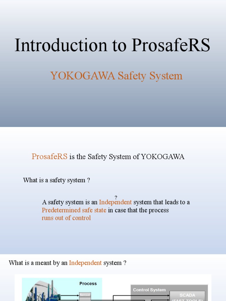 Introduction To Prosafers: Yokogawa Safety System | PDF | Computing ...