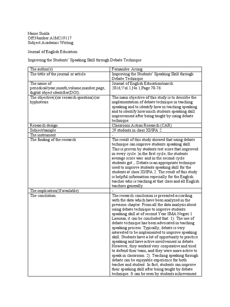 Academic Writing | PDF | Teachers | Digital Object Identifier