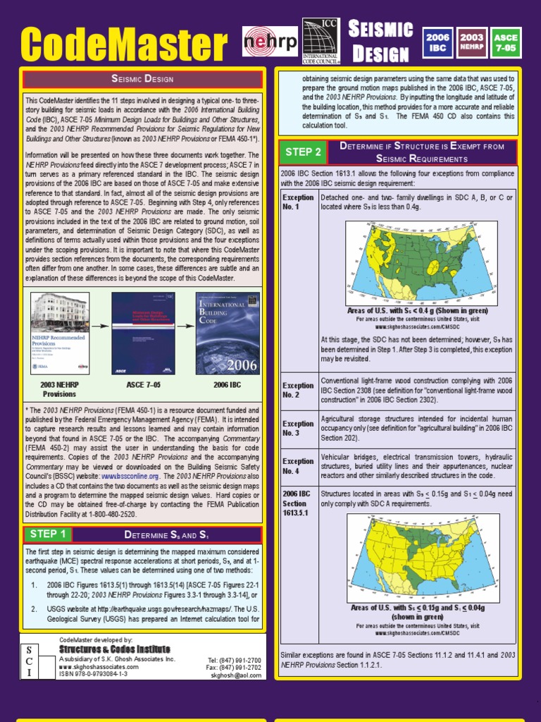 ASCE 7-05 Code Master | PDF | Seismology | Structural Load