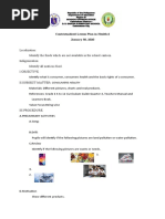 Cot-Health 6 q3 Lesson Plan | PDF | Literacy | Cognition