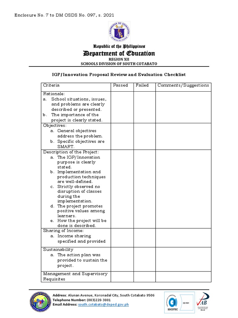 Department of Education: Republic of The Philippines | PDF