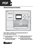 Hunter ACC2 Controller Manual | PDF | Power Supply | Fuse (Electrical)