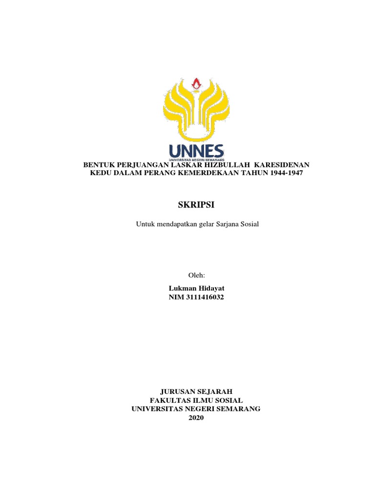 Perjuangan Laskar Hizbullah Kedu 1944-1947 | PDF