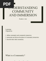 Community Building Vocabulary List | PDF