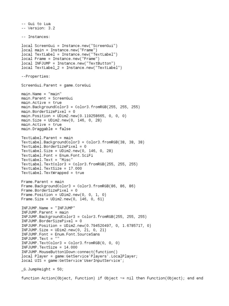 Tower of Hell Infinite Jump Bypass | PDF | Computing | Software