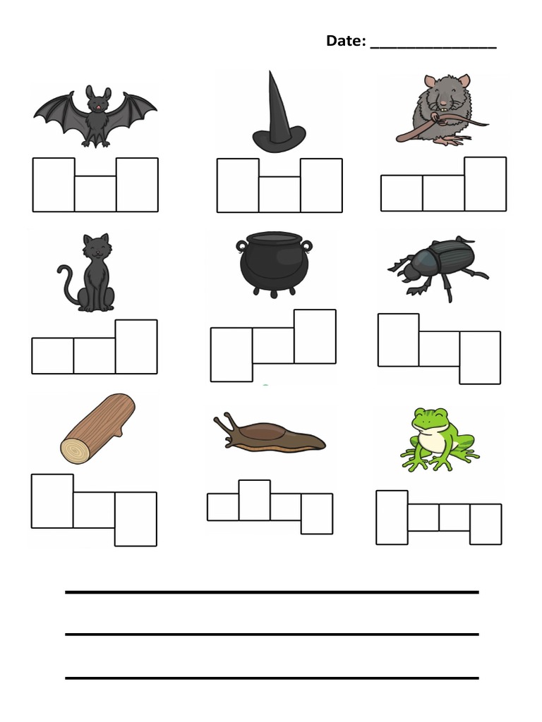 Room On The Broom - CVC Words | PDF