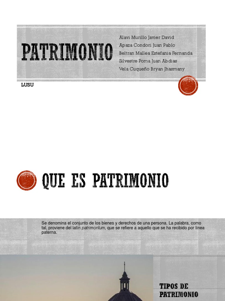 Ley Del Patrimonio en Bolivia | PDF | Bienes (Ley) | Patrimonio cultural