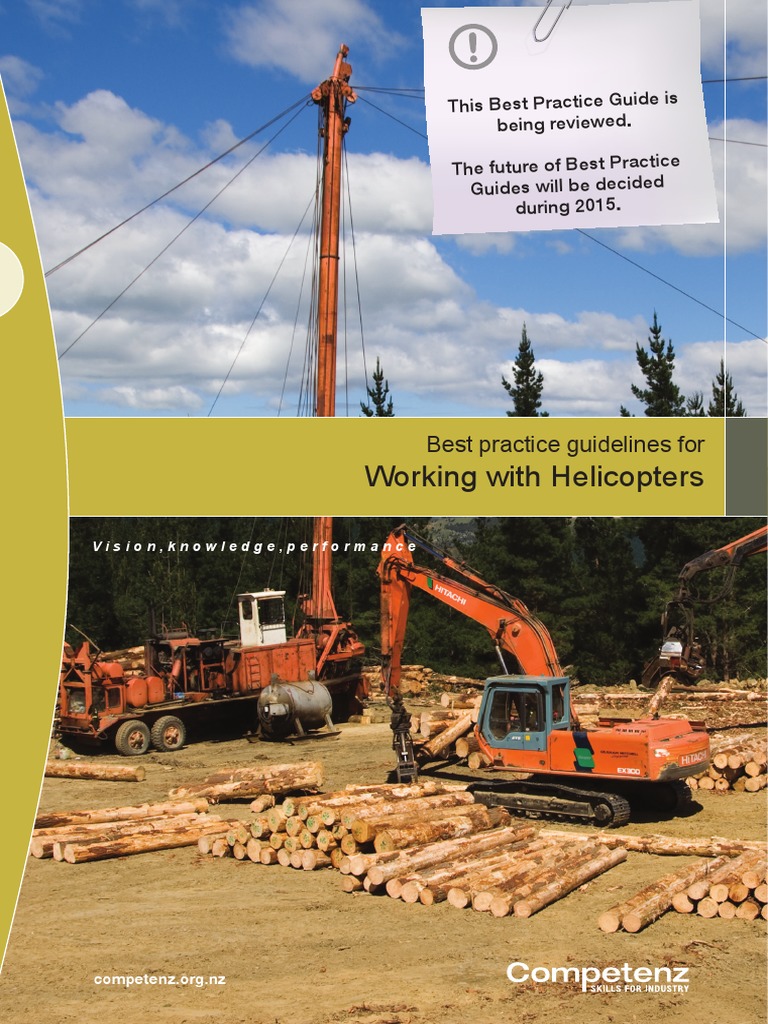 Working With Helicopters: Best Practice Guidelines For | PDF ...