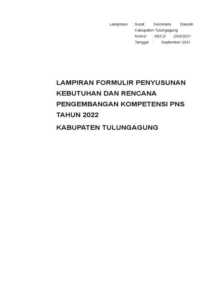 FORM HCDP PNS PERANGKAT DAERAH CONTOH PENGISIAN - Kirim Puskesmas | PDF ...