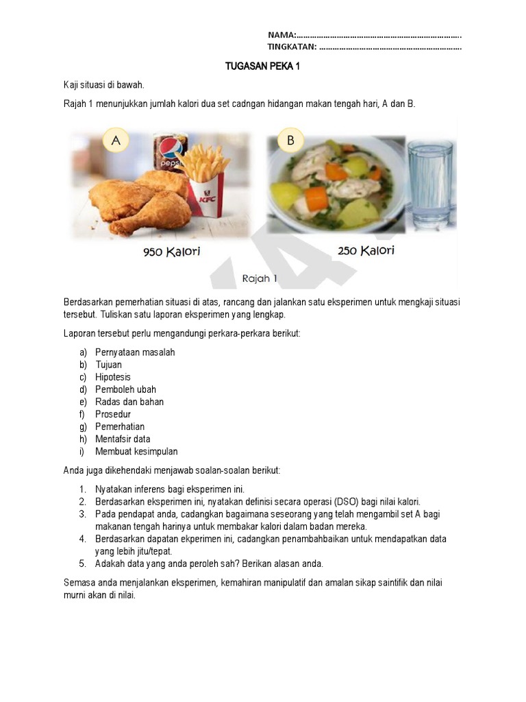 Tugasan Peka 1 | PDF