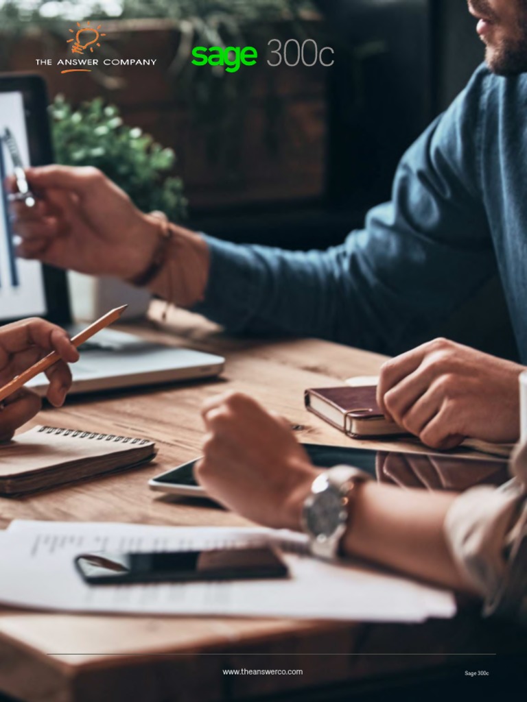 Sage 300 Overview Brochure - 1 | PDF | Payroll | Inventory
