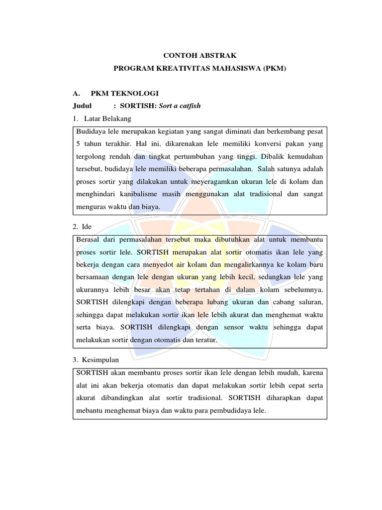 Contoh Abstrak | PDF