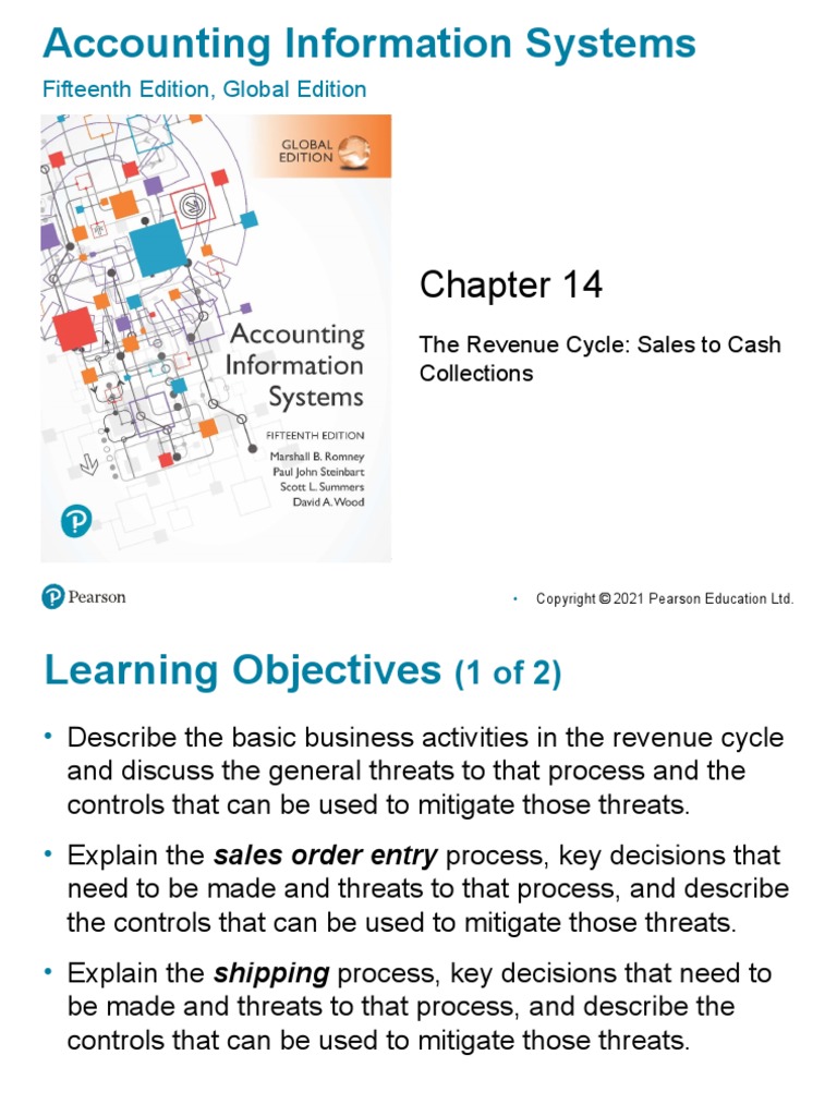 Fifteenth Edition, Global Edition: The Revenue Cycle: Sales To Cash ...