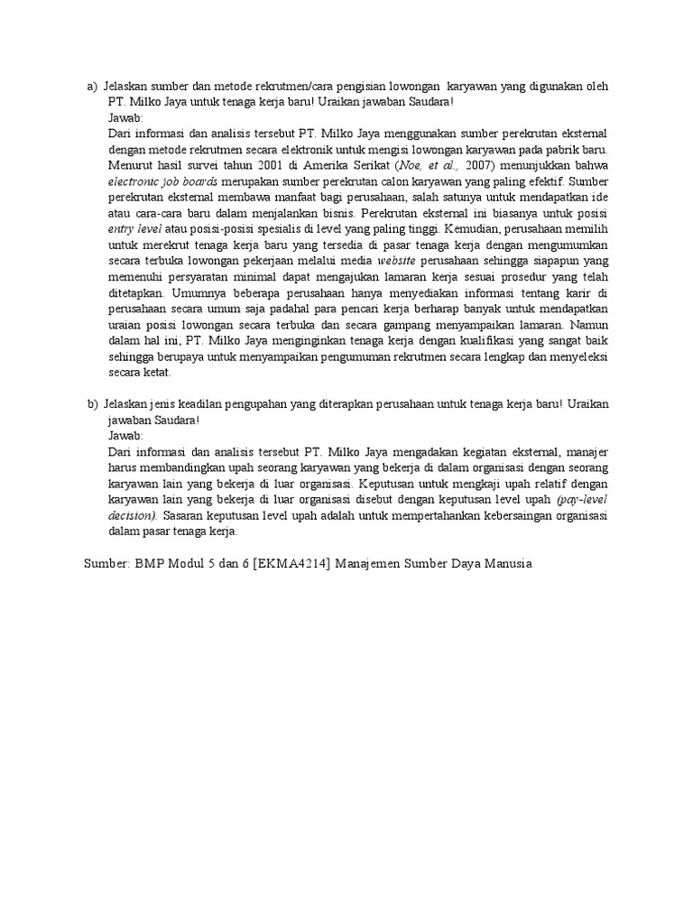 Jawaban Diskusi 3 TAP | PDF