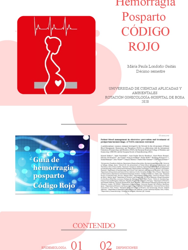 Código Rojo | PDF | Parto | Sangre