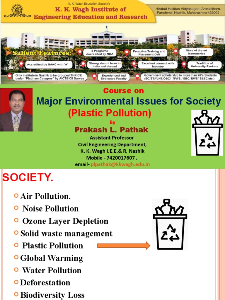 5.plastic Pollution | PDF | Pollution | Natural Environment