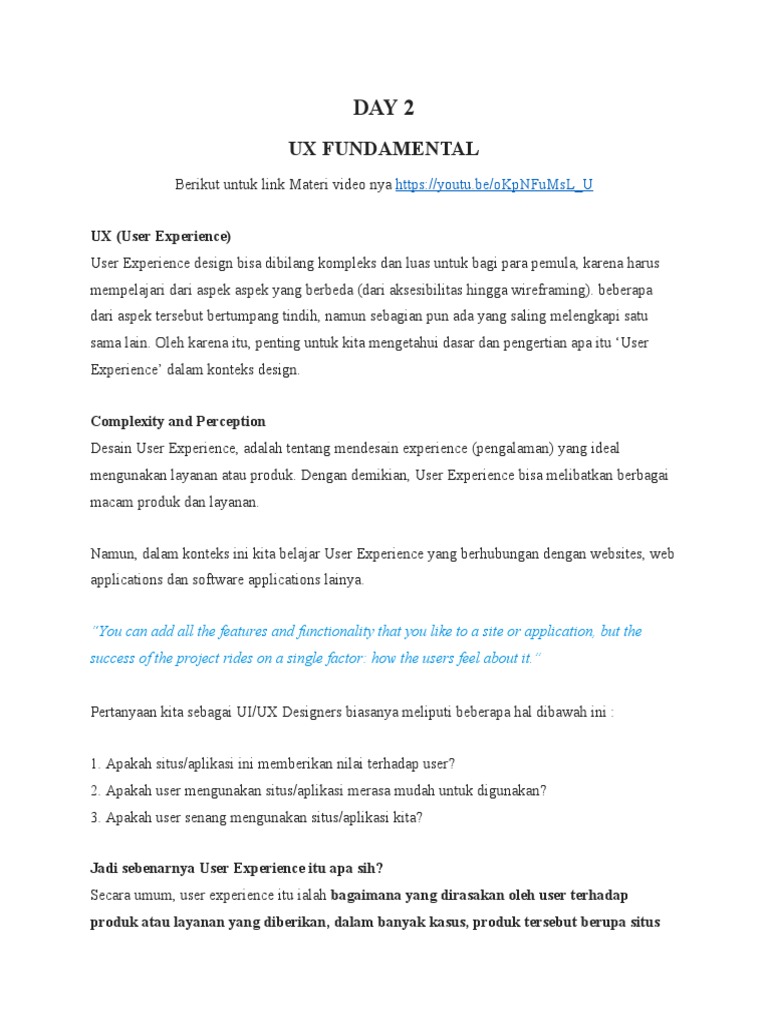 Day2 UIUX | PDF | Seni