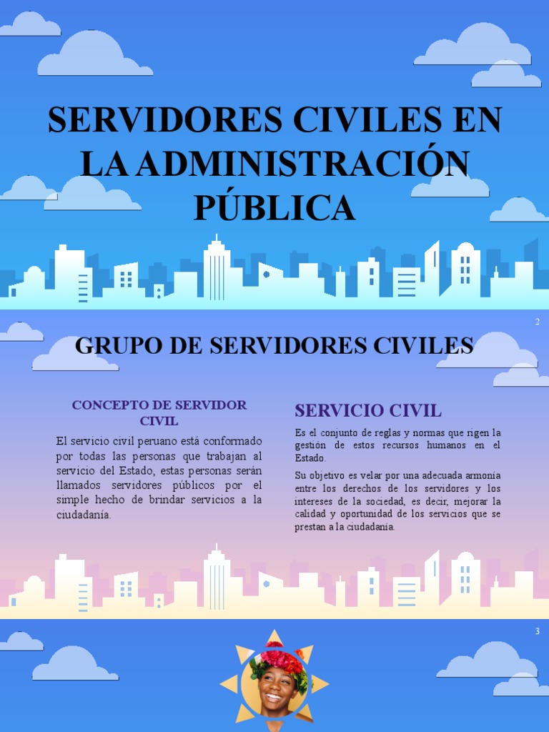 Servidores civiles en la administración pública: conceptos ...