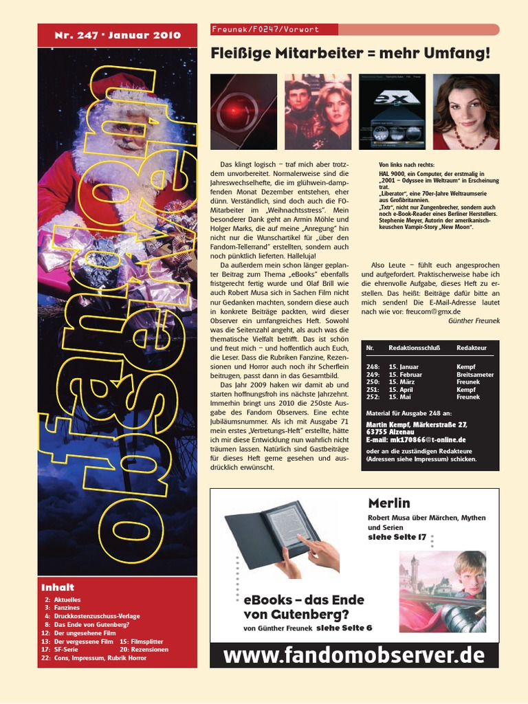 Fandom Observer 247 | PDF