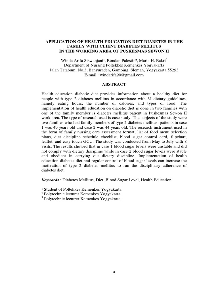 Abstract | PDF | Diet (Nutrition) | Diet & Nutrition