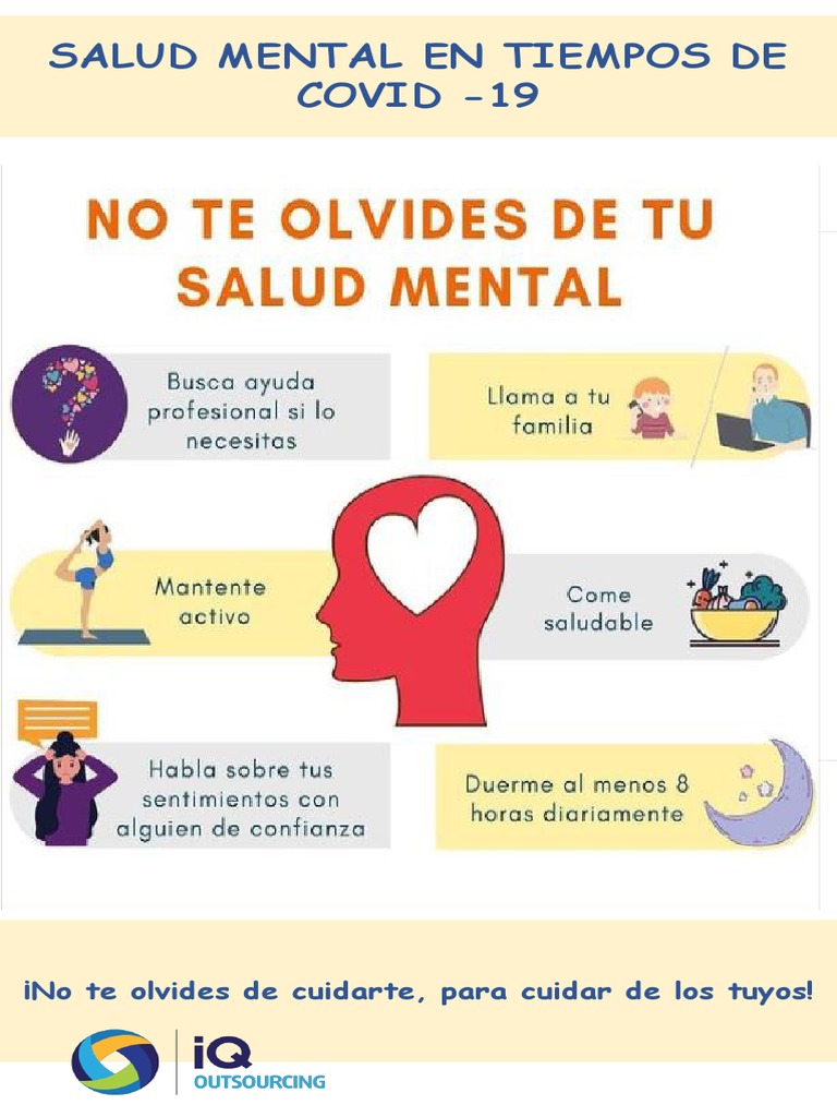 Salud Mental En Tiempos De Covid 19 Pdf