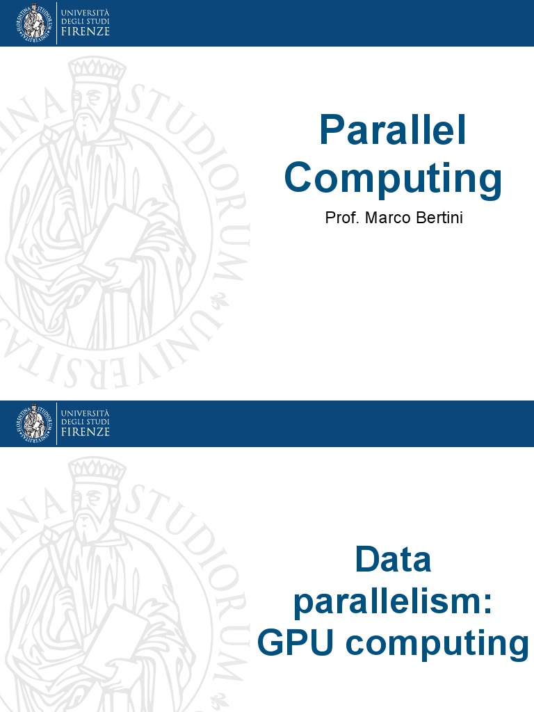 Parallel Computing on GPUs with CUDA | PDF | Matrix (Mathematics ...
