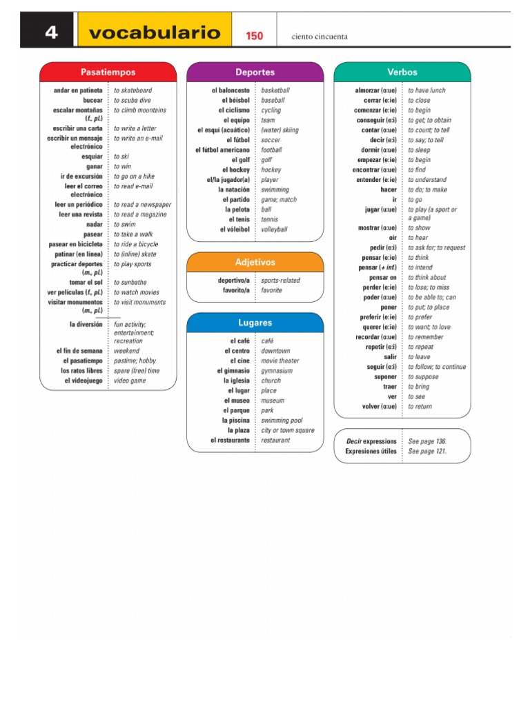 VHL - SENDEROS 1, Student's Edition | PDF