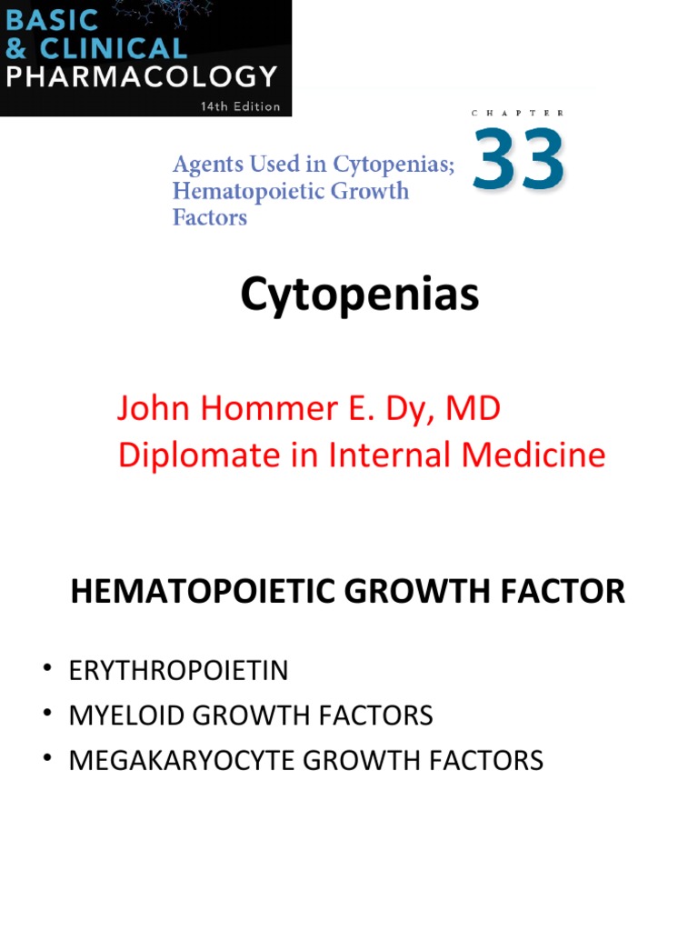 Understanding Cytopenias and Growth Factors | PDF | Wellness | Science ...