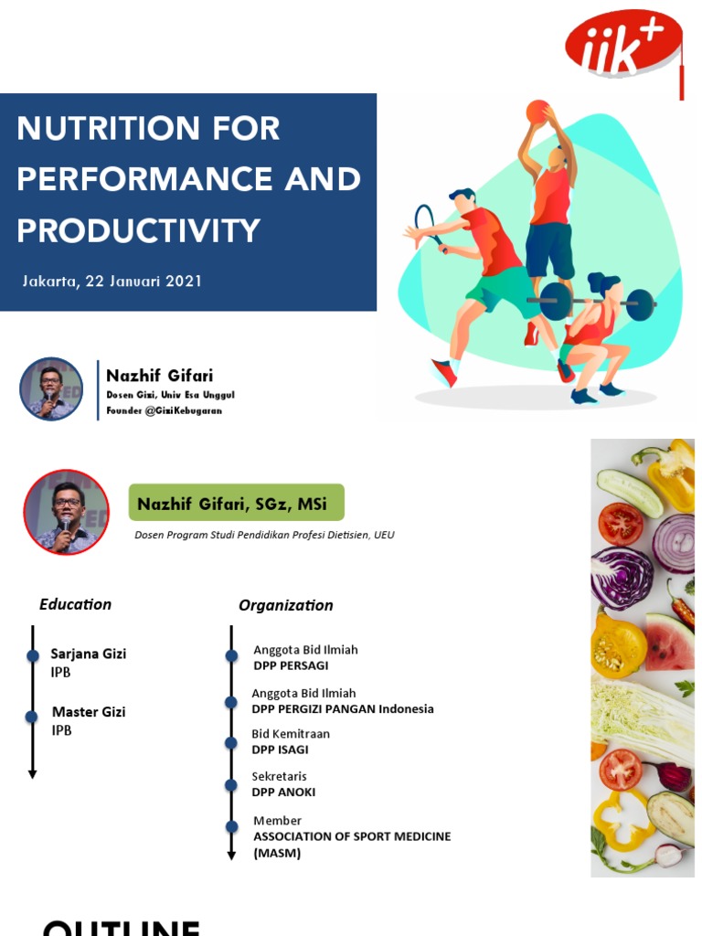 Nutrisi untuk Performa Atlet | PDF | Pengembangan Diri | Gaya Hidup