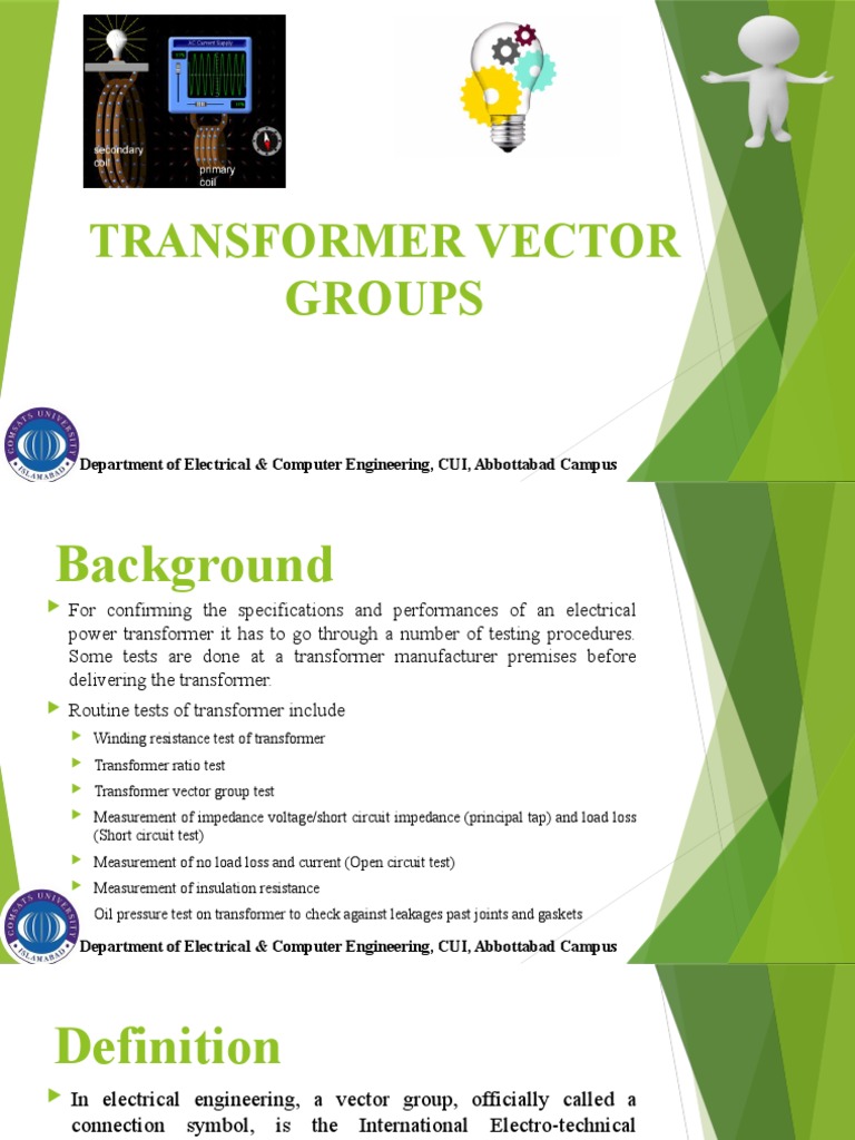 Transformer Vector Groups | PDF