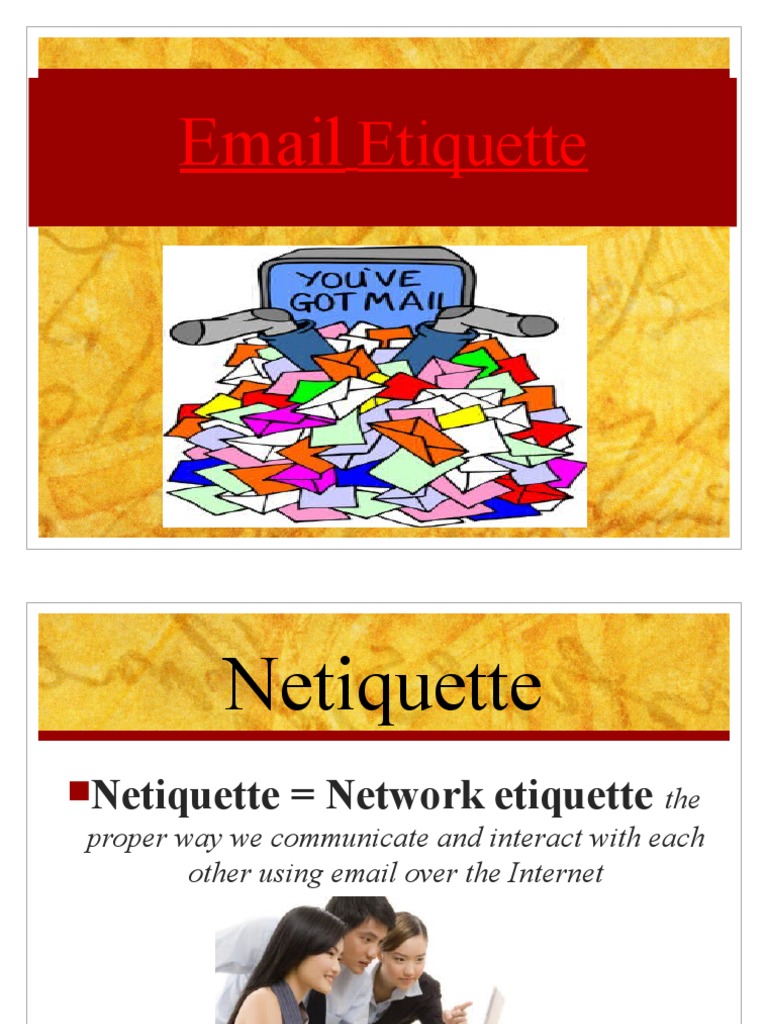 Netiquette | PDF | Communication | Cyberspace