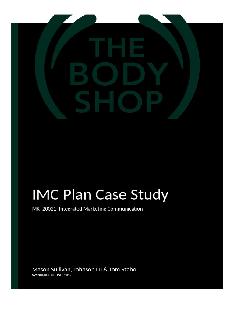 Assessment 2 IMC Plan Case Study | PDF | Marketing Communications | Retail