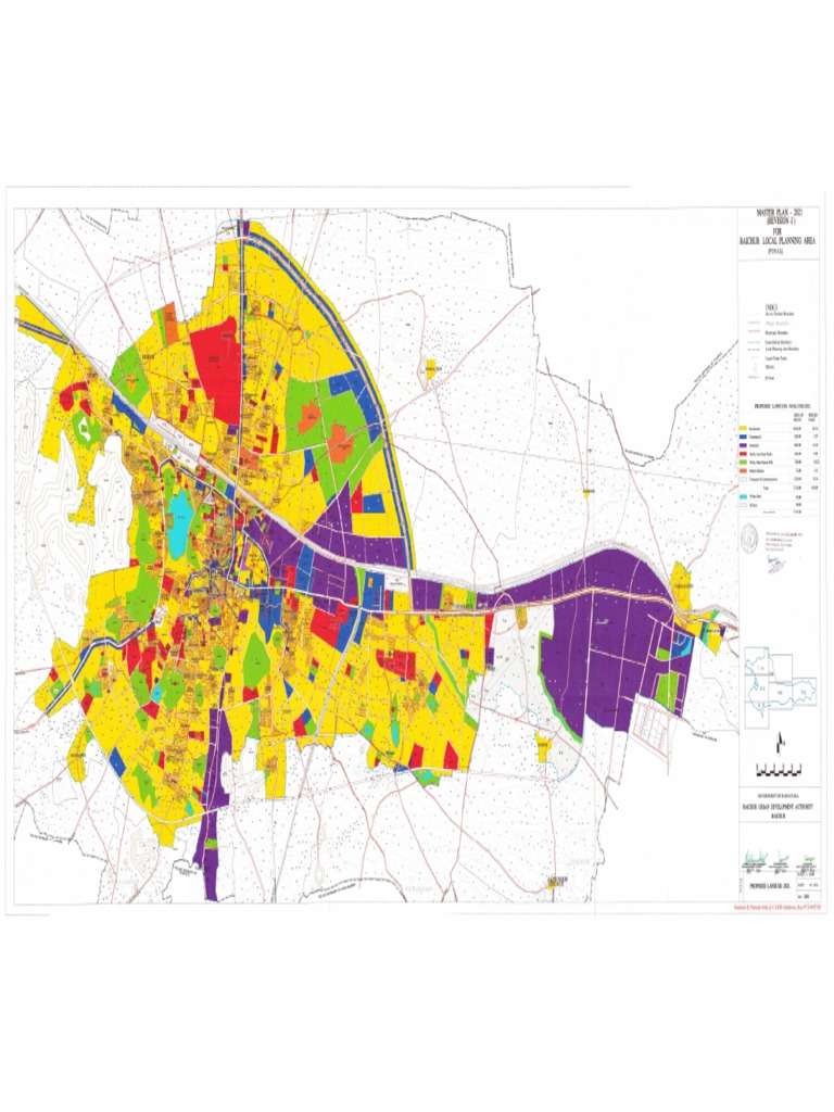 Raichur Masterplan Map | PDF