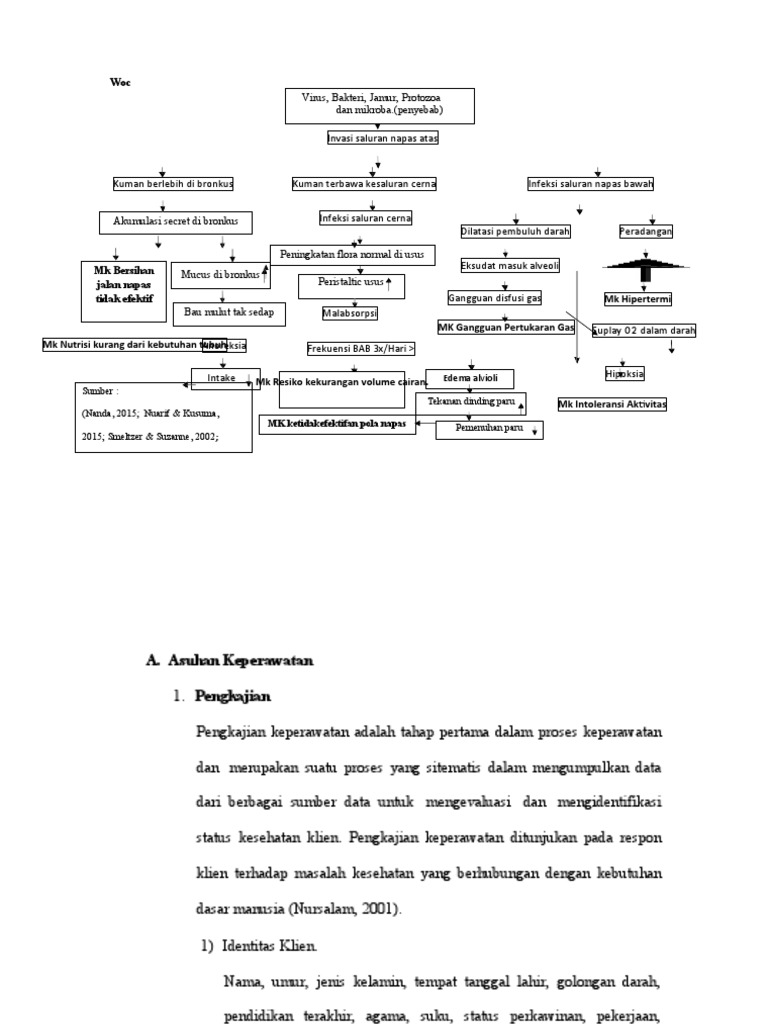 Sumber: (Nanda, 2015 Nuarif & Kusuma, 2015 Smeltzer & Suzanne, 2002 ...