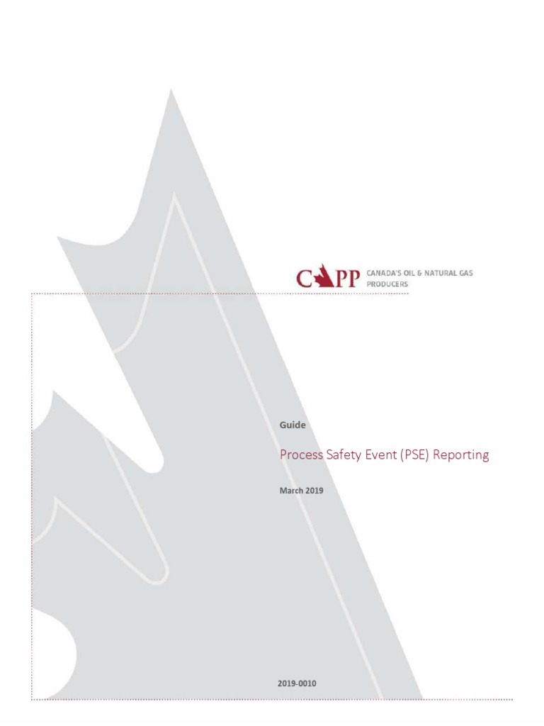 Process Safety Event Reporting Guide | PDF | Safety | Toxicity
