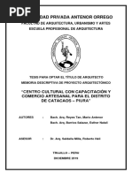 Informe Paita | PDF | Agricultura | Perú