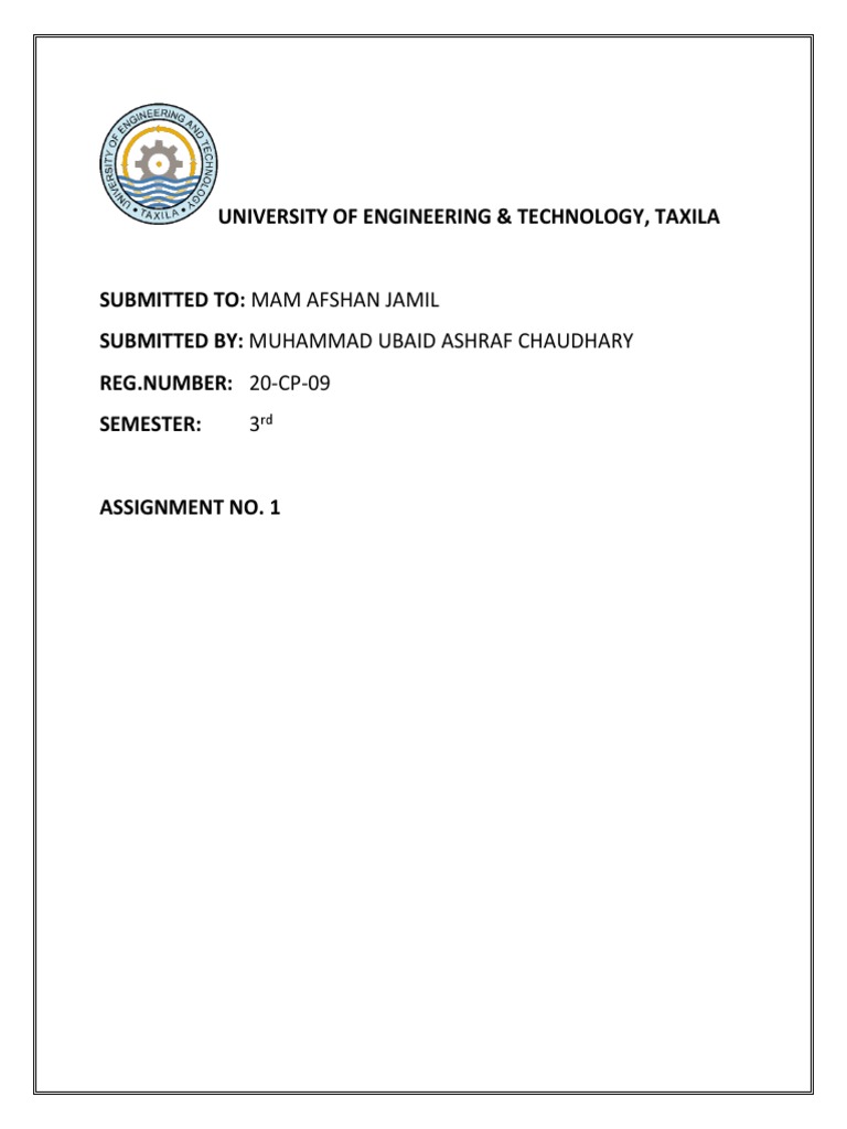 COA ASsignment | PDF | Central Processing Unit | Computer Engineering COA ASsignment | PDF | Central Processing Unit | Computer Engineering