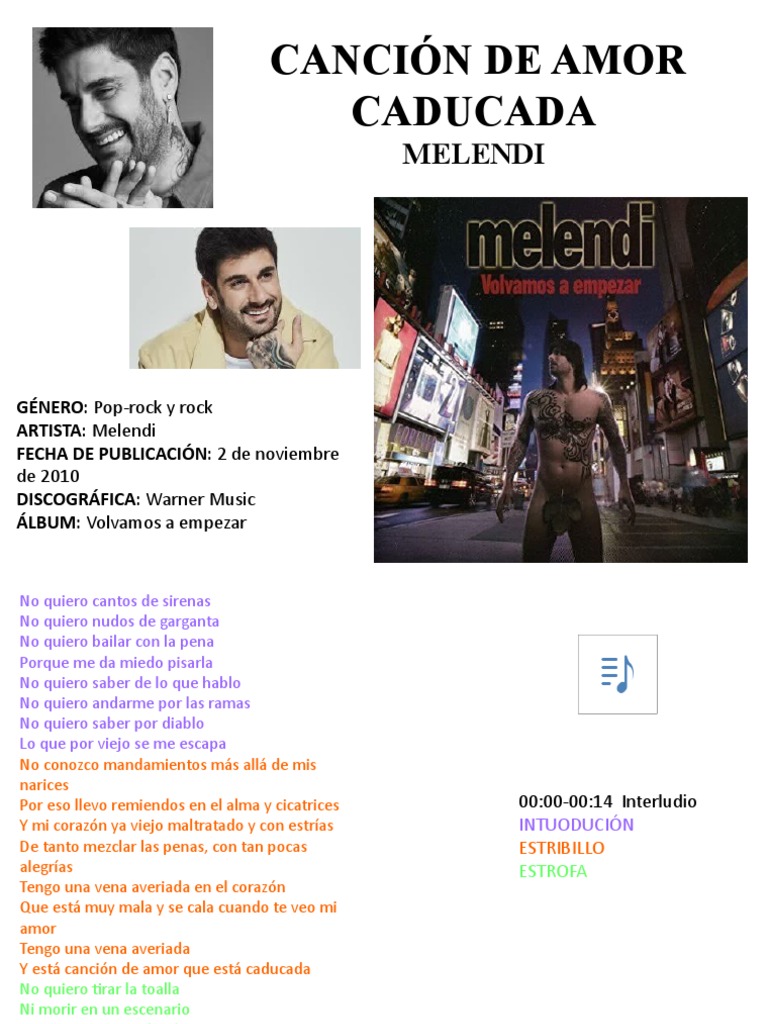 Analisis de Una Canción | PDF