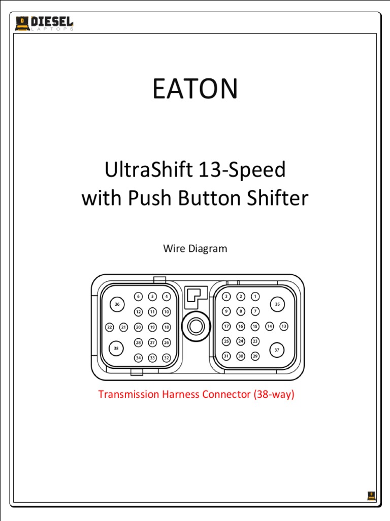 UltraShift 13-Speed Wiring Diagram | PDF | Relay | Transmission (Mechanics)