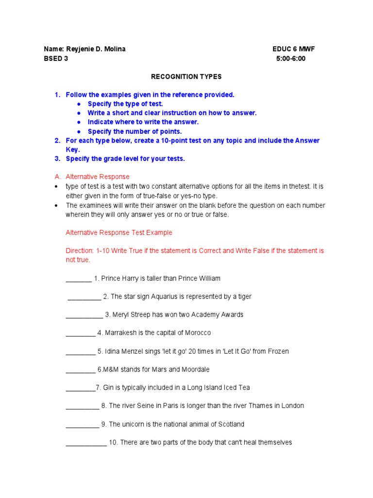 Multiple-Choice Test Guidelines | PDF | Multiple Choice