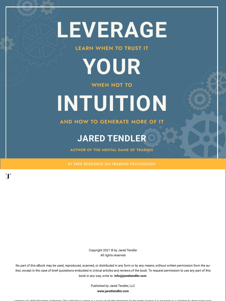 Tendler, Jared - Intuition | Download Free PDF | Intuition | Flow ...