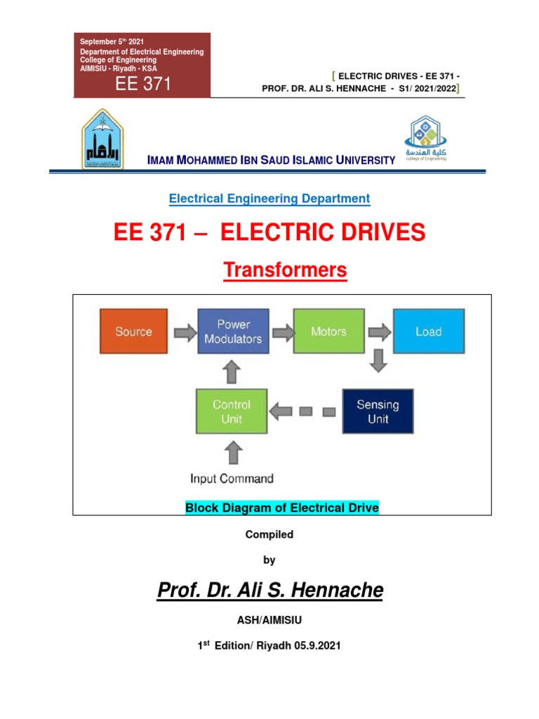 BSC - Ee371 Transformers e FV | PDF | Transformer | Inductor