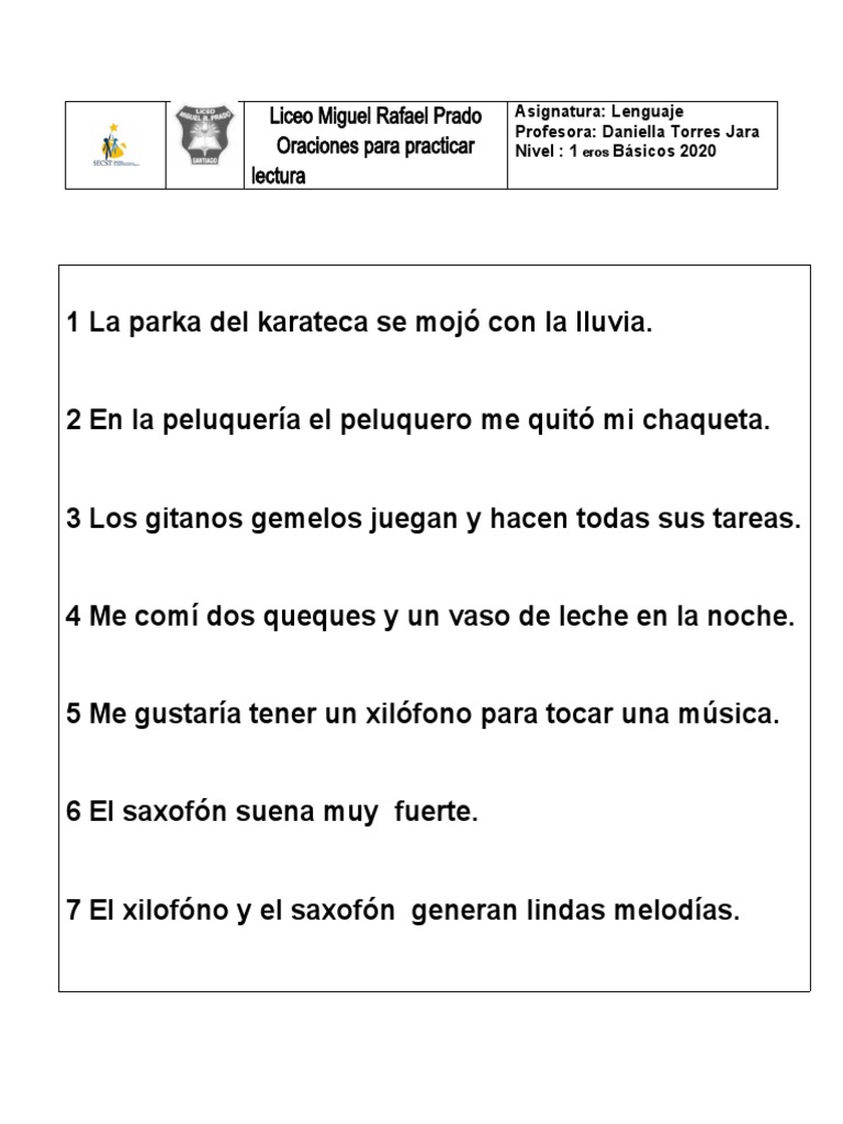 Lecturas para Practicar | PDF