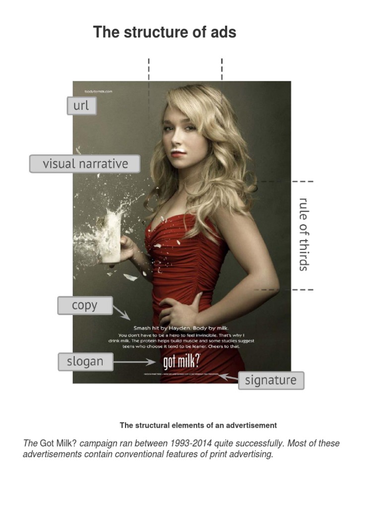 The Structure of Ads | PDF | Persuasion | Advertising