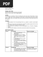 Sample Workshop Proposal Template | PDF | Facilitator | Behavioural Sciences