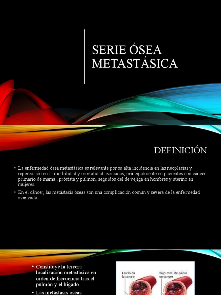 Serie Osea Metastasica | PDF | Metástasis | La columna vertebral