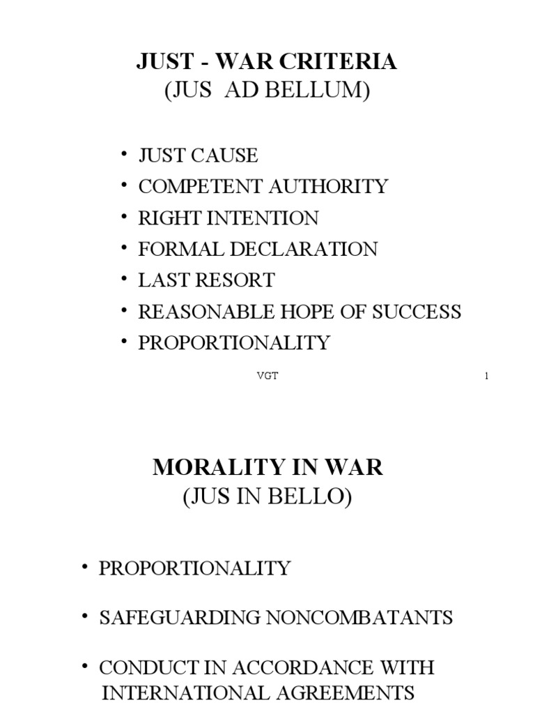 071F1391 Military Ethics (Just War) | PDF