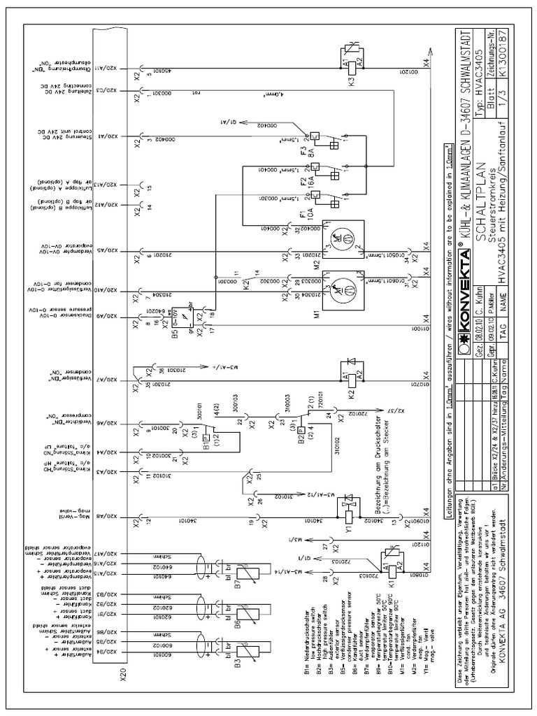 Originalne Schemy Konvekta | PDF