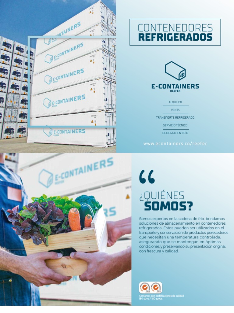 Brochure Reefer | PDF | Logística | Calidad (comercial)